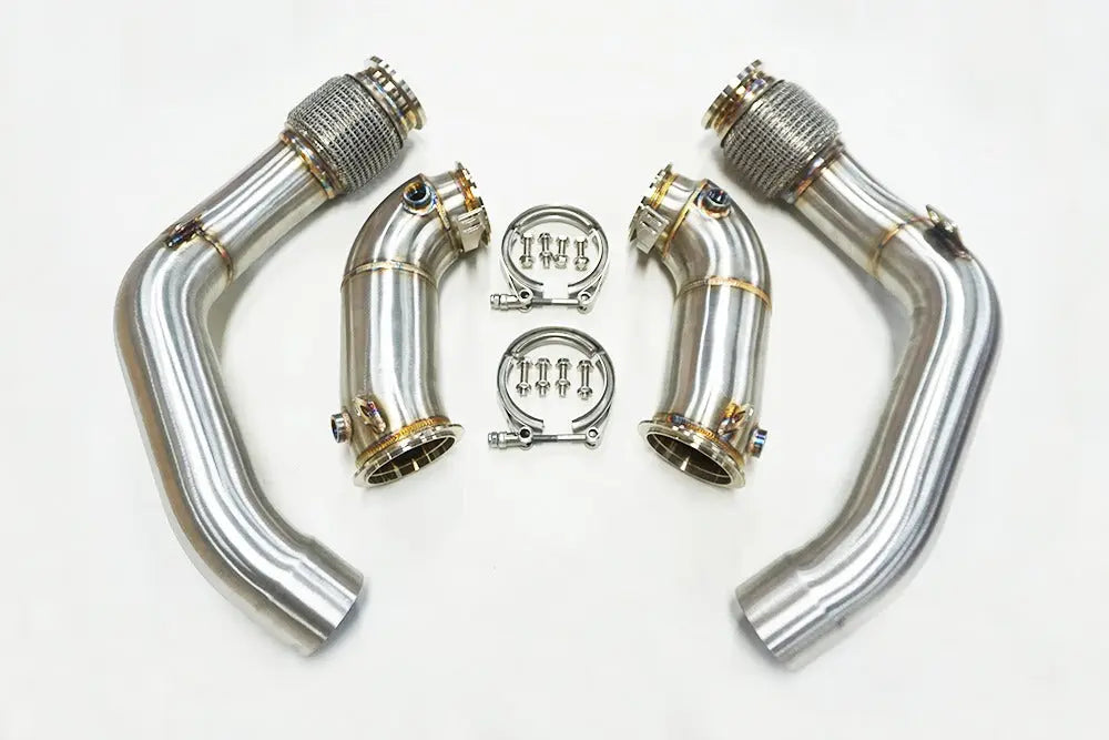 Bmw M5 F90 Catless Downpipes freeshipping - Foreignpipes